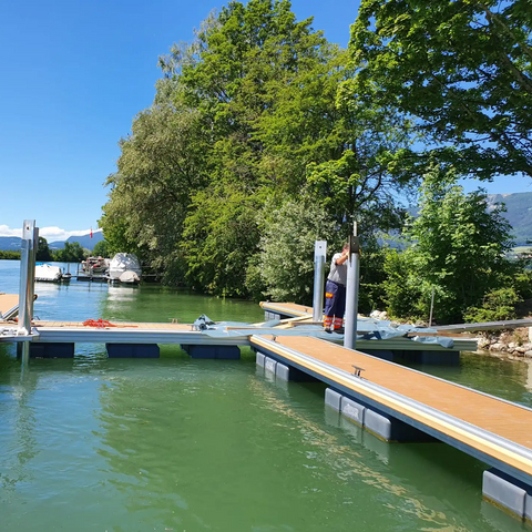 China British Standard Mooring Aluminum Pontoon manufacturers, British ...